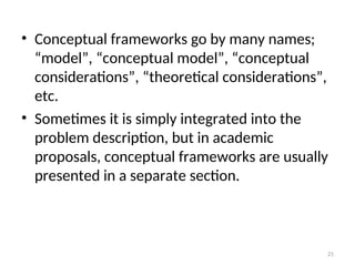 Lecture8_The_Conceptual_Framework_Chap8.ppt | Science