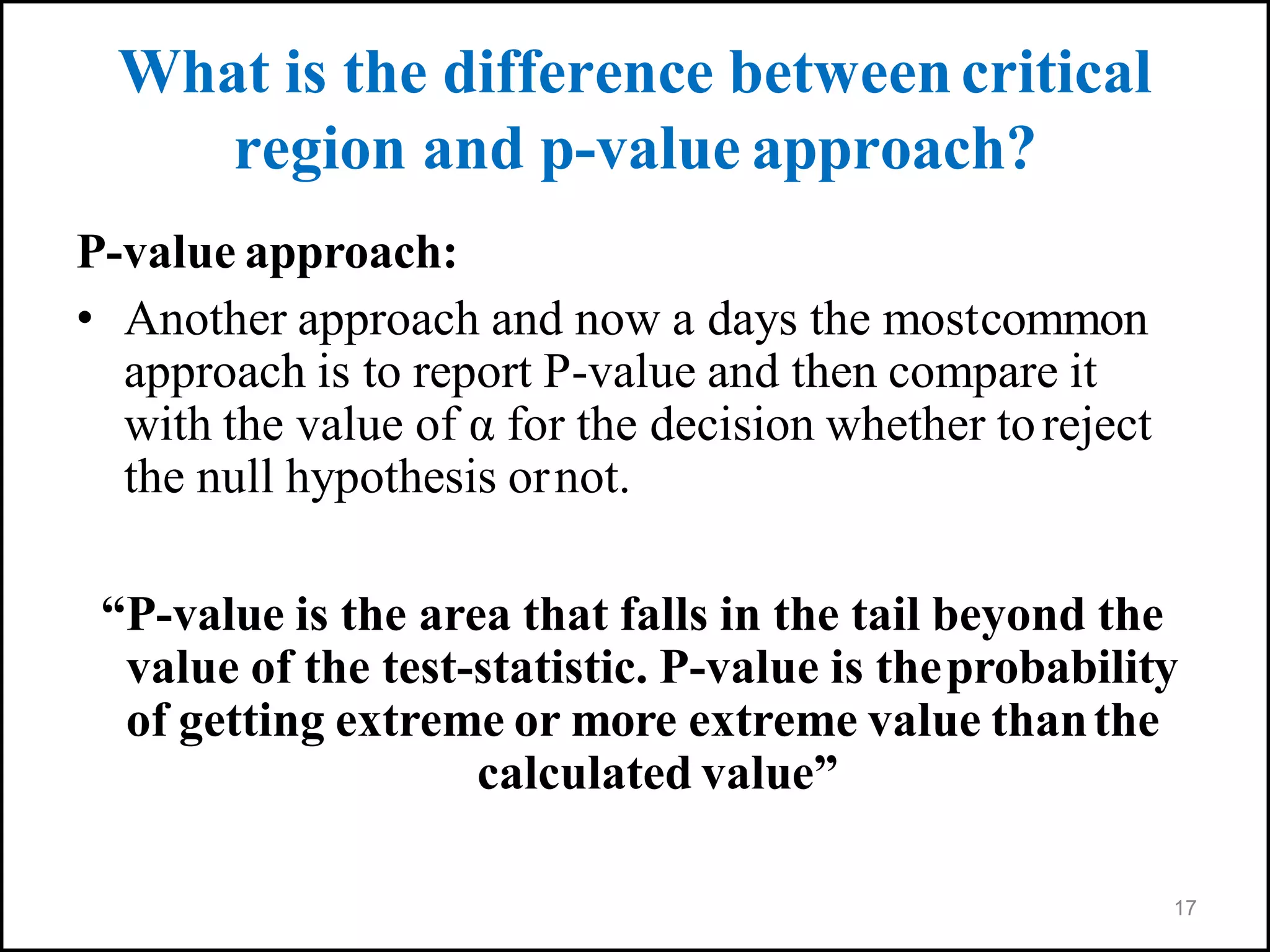 Lecture 8 Type 1 and 2 errors.pptx | Educational Assessment | Education