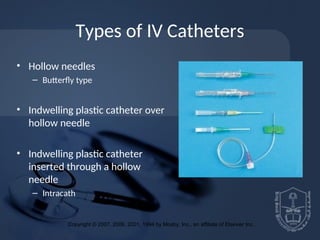 LECTURE 8 Vascular access Medication Administration | PPT