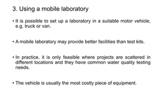 Water sampling and quality control | PDF