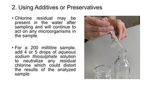 Water sampling and quality control | PDF