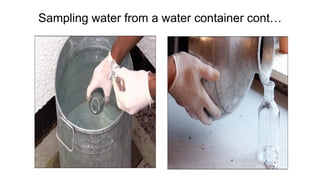 Water sampling and quality control | PDF