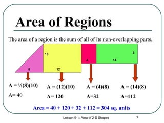 Surface Area | PPT | Geography | Science