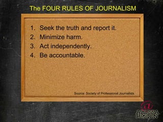 Newspaper ethics | PPT