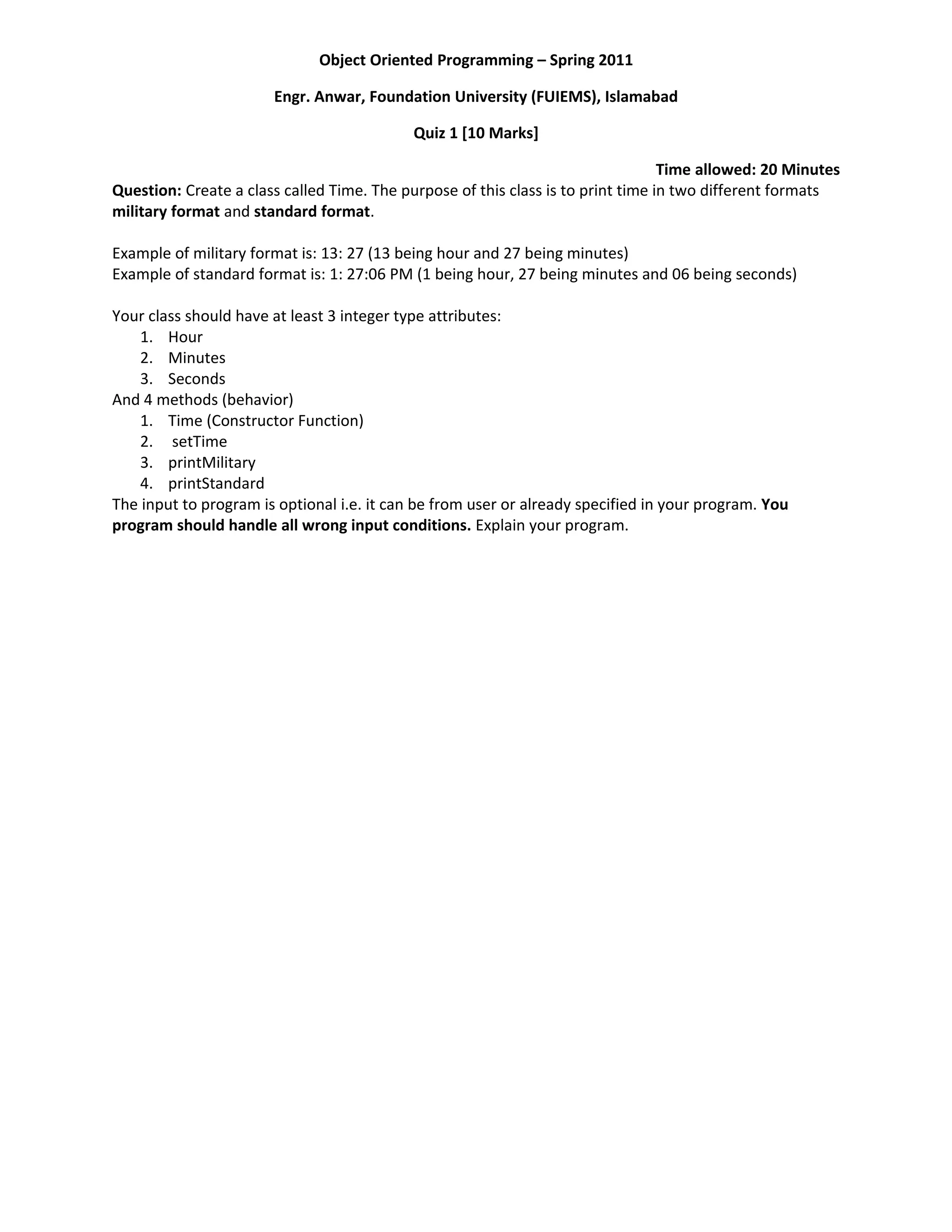 Oop Lecture 9 Pdf