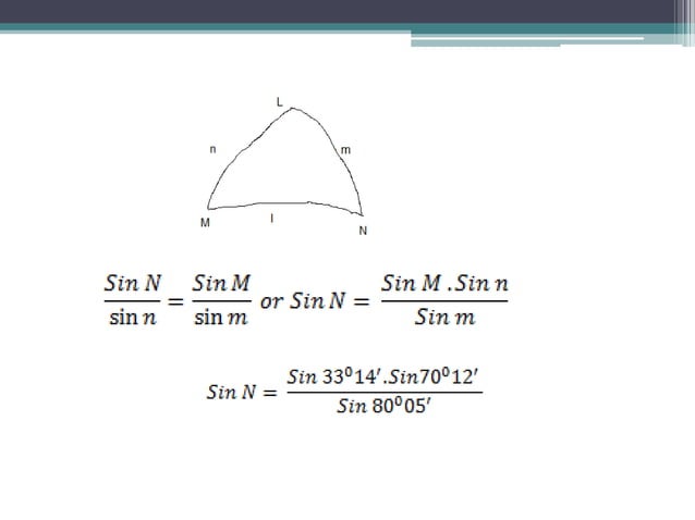 spherical triangles | PPTX
