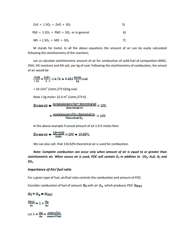 Lecture9 Principles of combustion | PDF