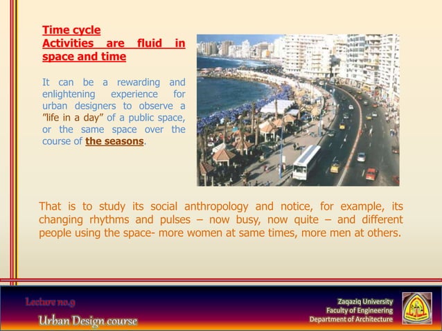 Urban Design - temporal dimension | PPTX