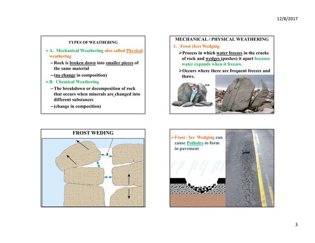 EARTH WEATHERING AND EROSION | PPT