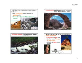 EARTH WEATHERING AND EROSION | PPT