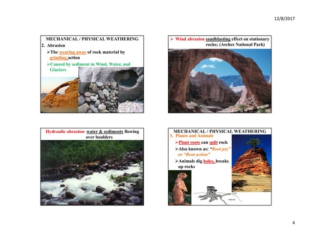 EARTH WEATHERING AND EROSION | PPT