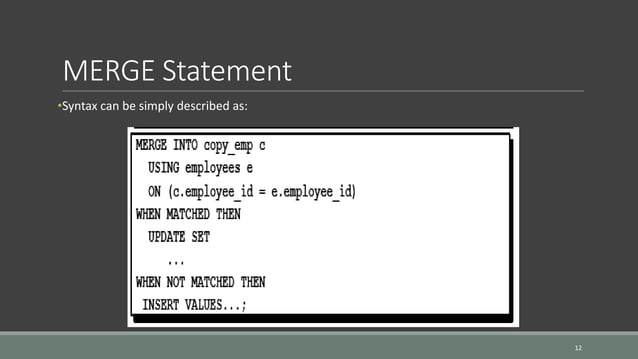 Sql Readable Outputs Oracle Sql Fundamentals Ppt