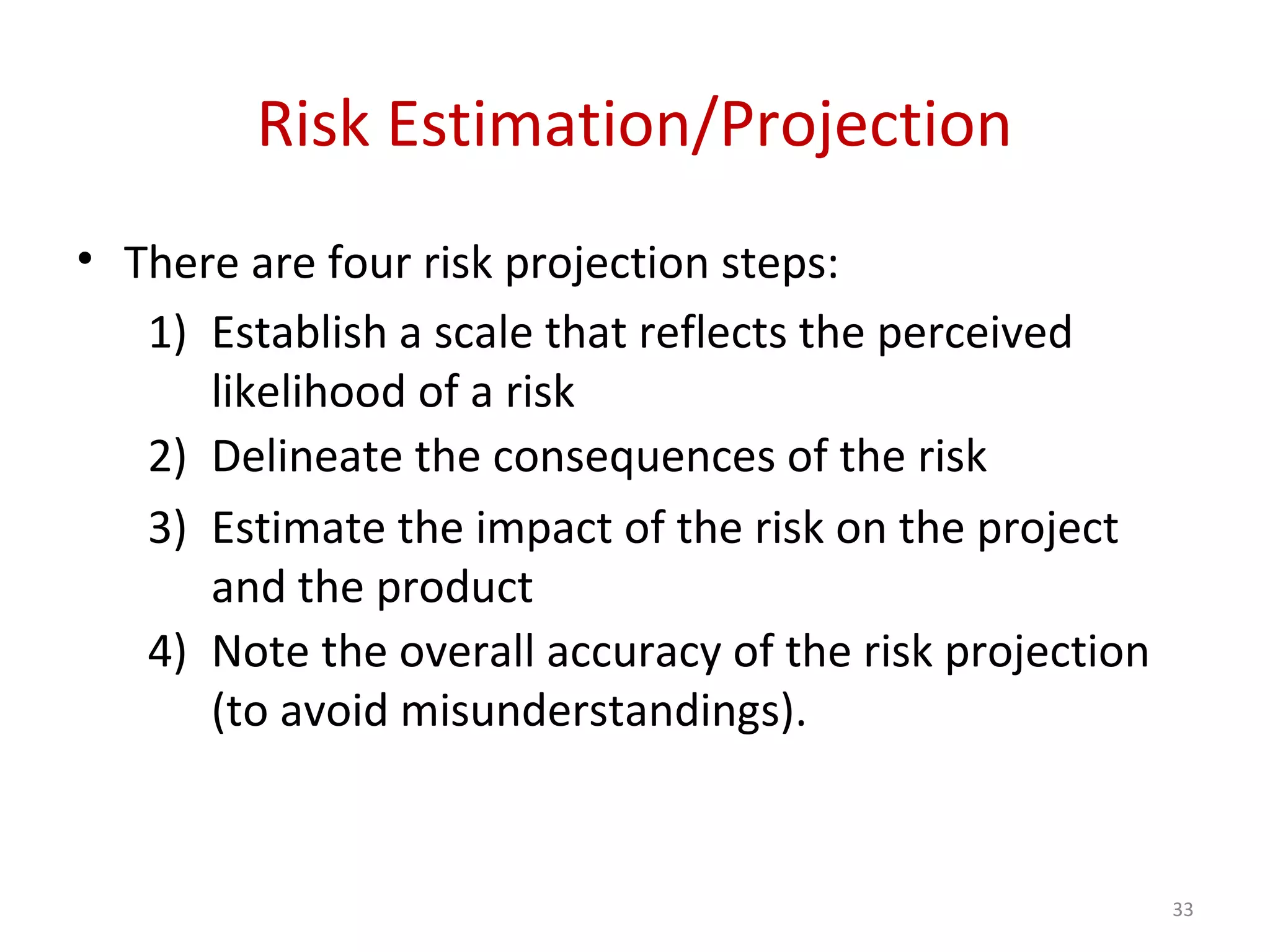 Software Engineering (Risk Management) | PPT
