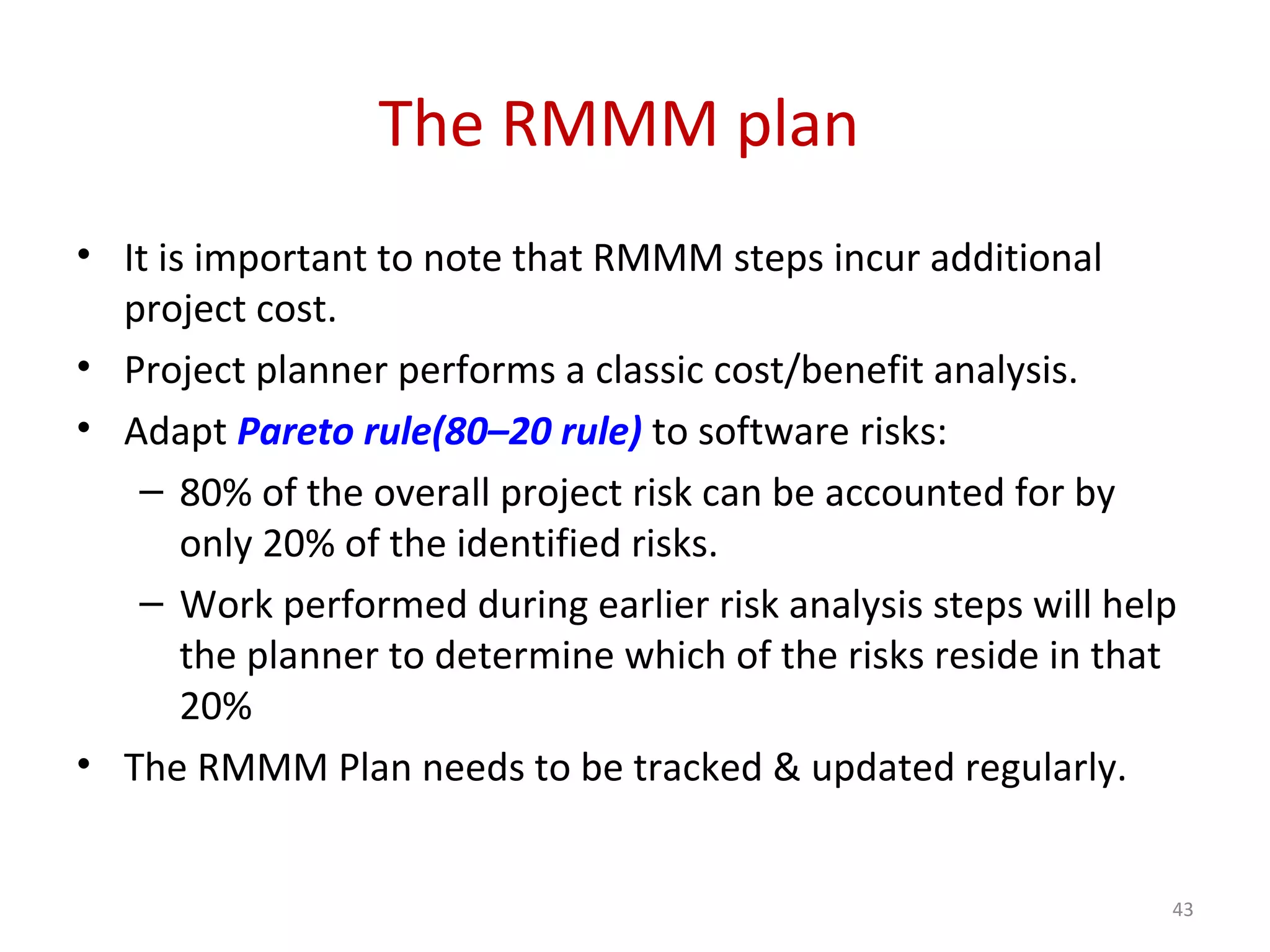Software Engineering (Risk Management) | PPT