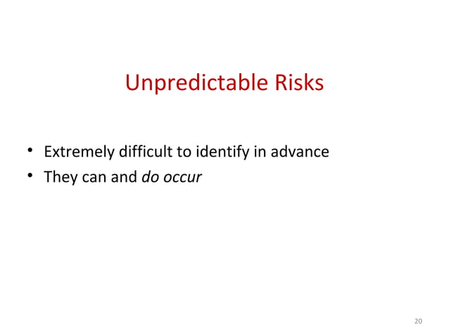 Software Engineering (Risk Management) | PPT | Operating Systems ...