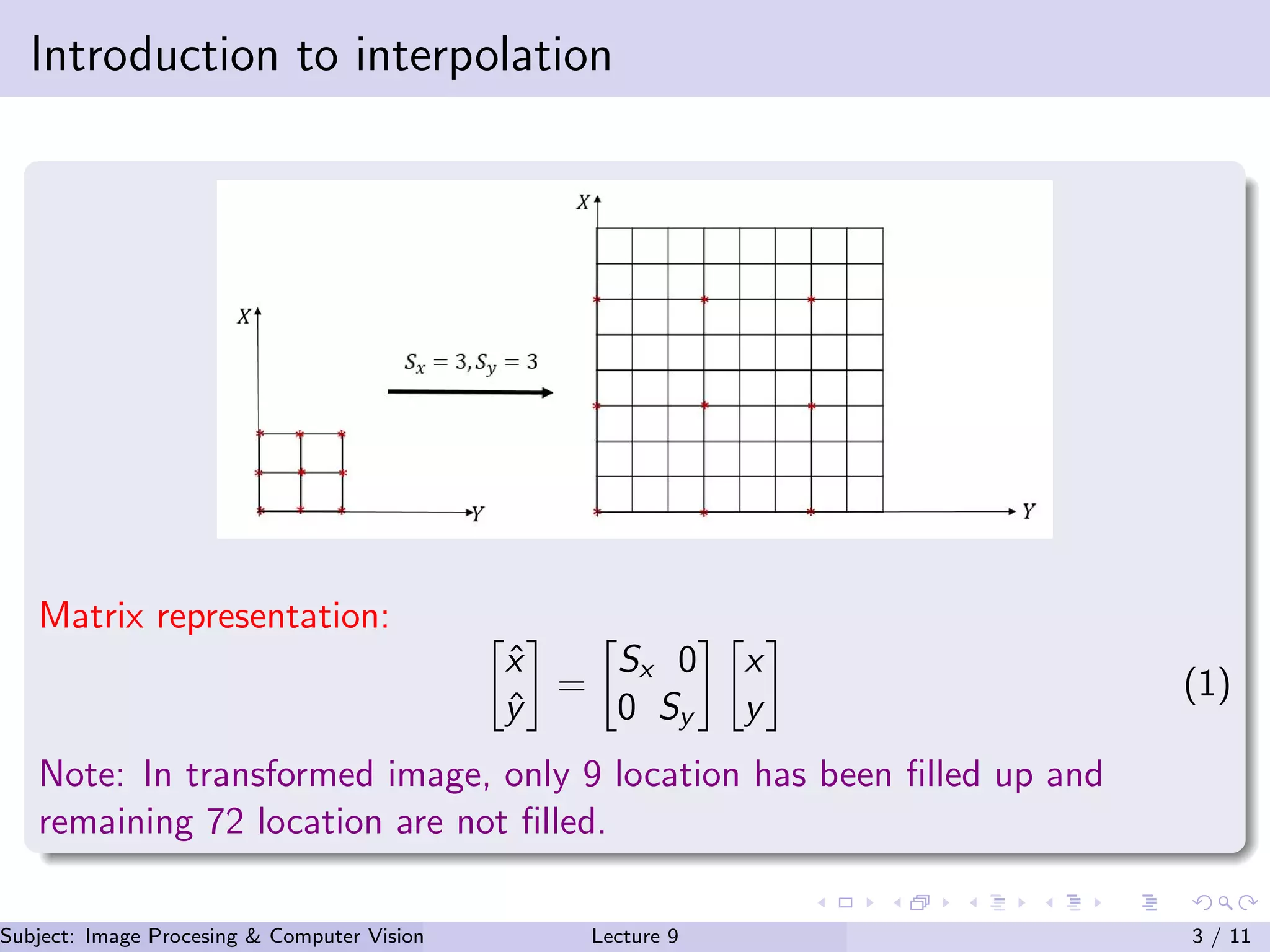 Lecture 9 (Digital Image Processing) | PDF