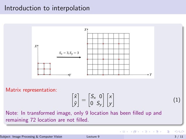 Lecture 9 (Digital Image Processing) | PPT