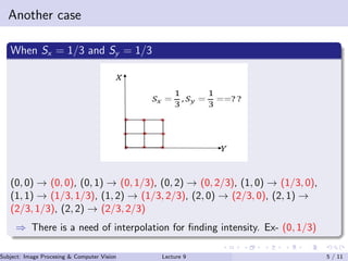 Lecture 9 (Digital Image Processing) | PDF