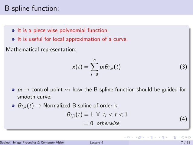 Lecture 9 (Digital Image Processing) | PPT