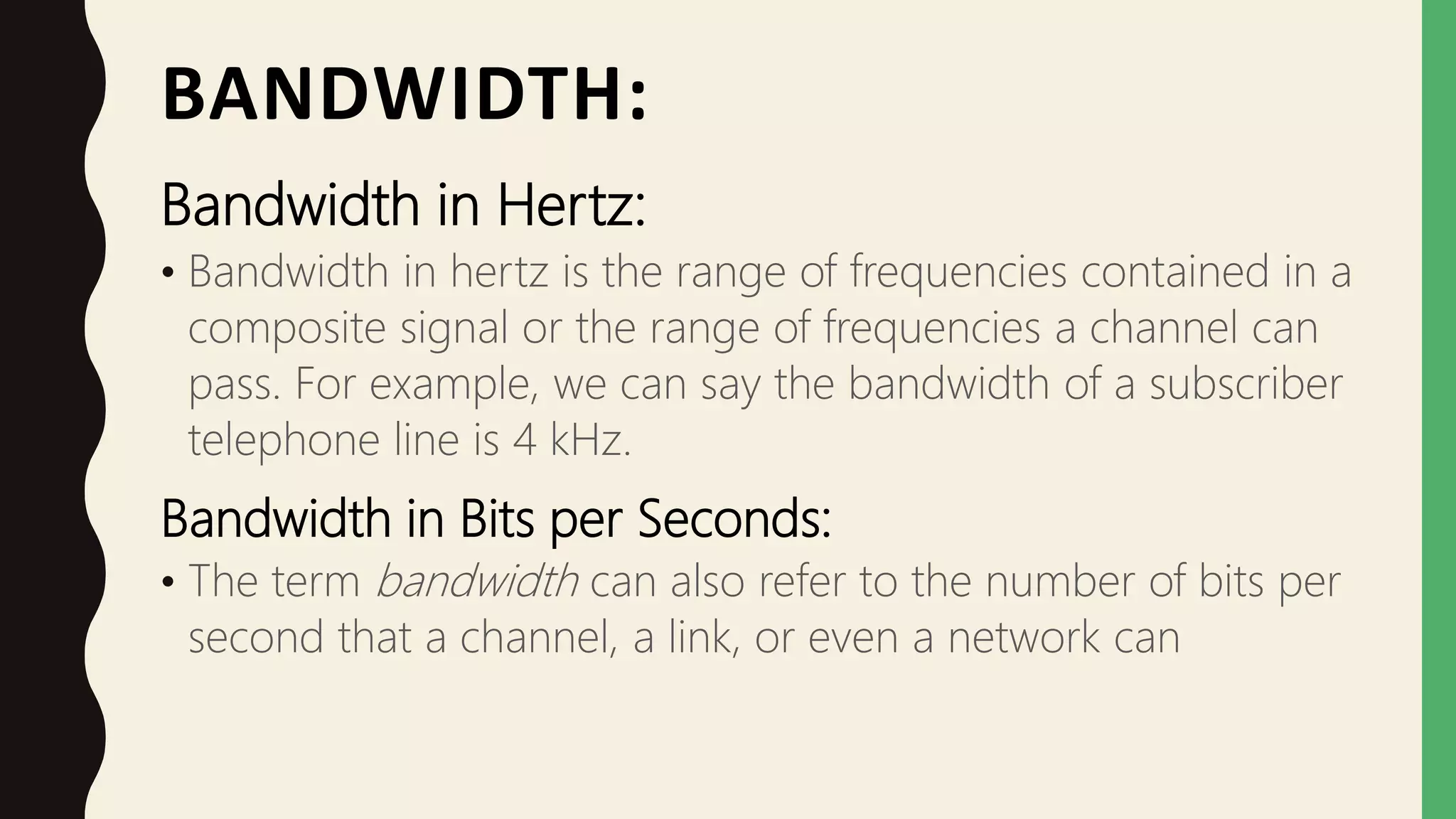 DATA RATE LIMITS | PPTX
