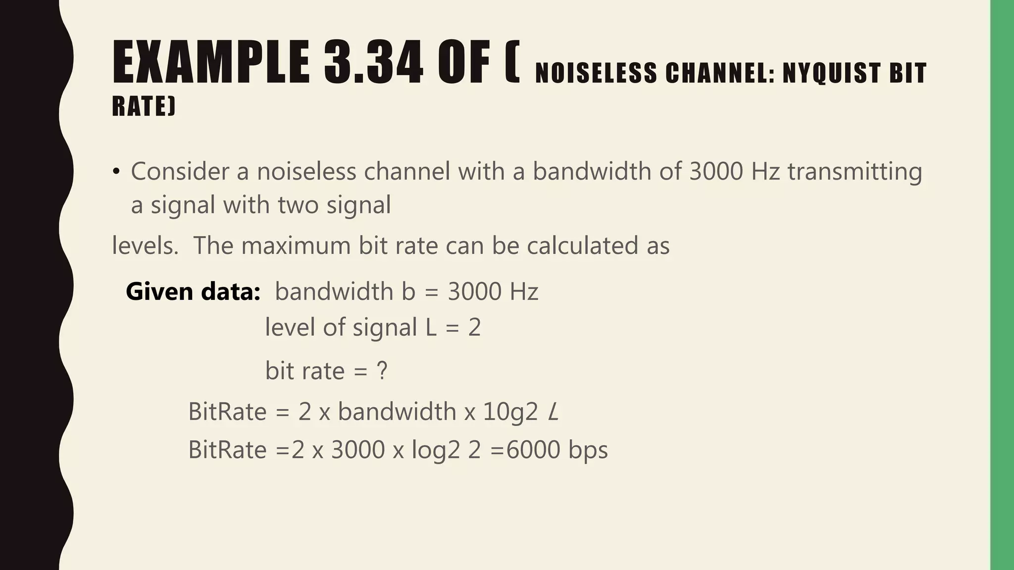DATA RATE LIMITS | PPTX