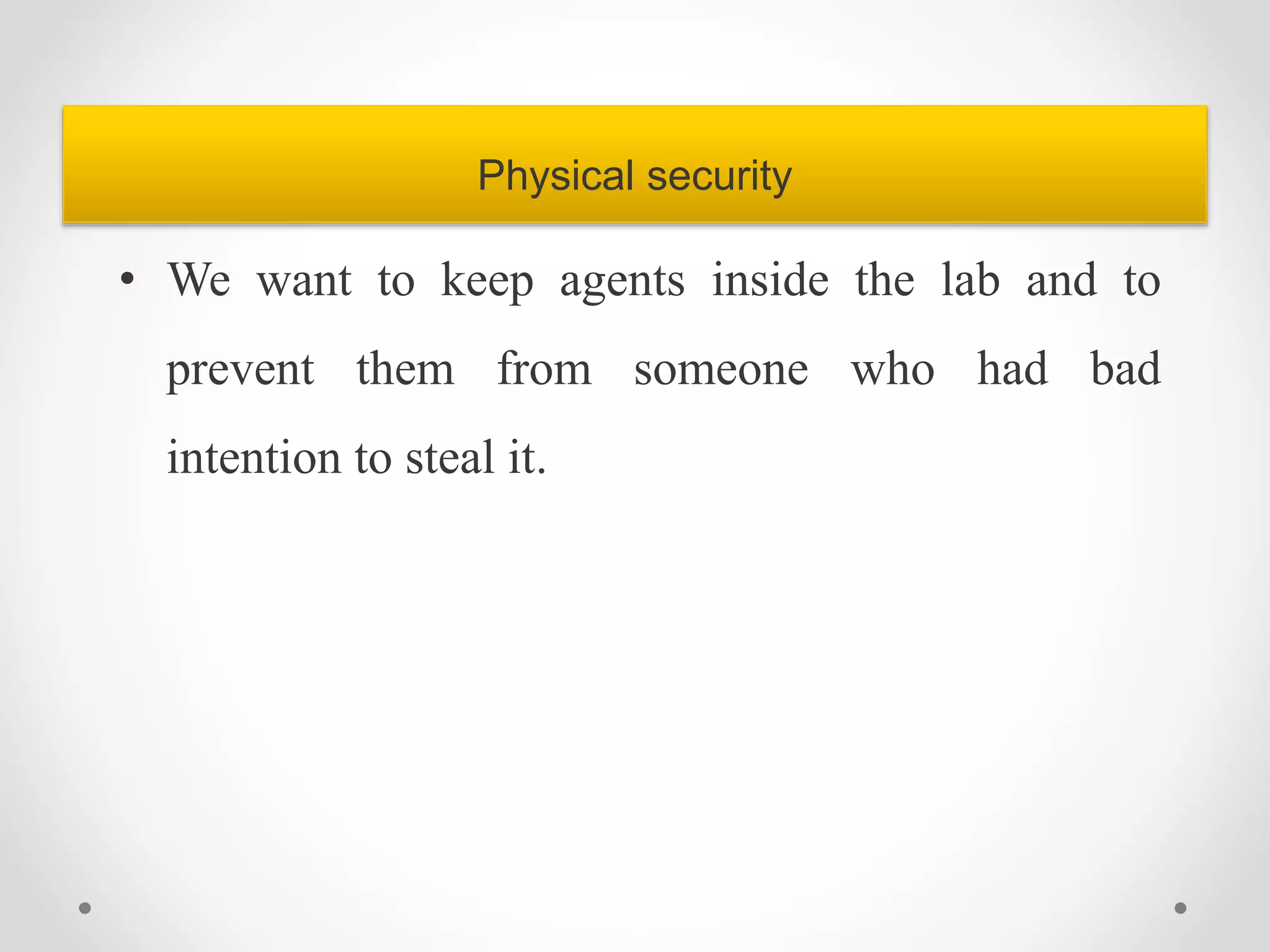 lecture 9.Introduction to Biosecurity | PPTX