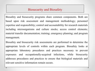 lecture 9.Introduction to Biosecurity | PPTX