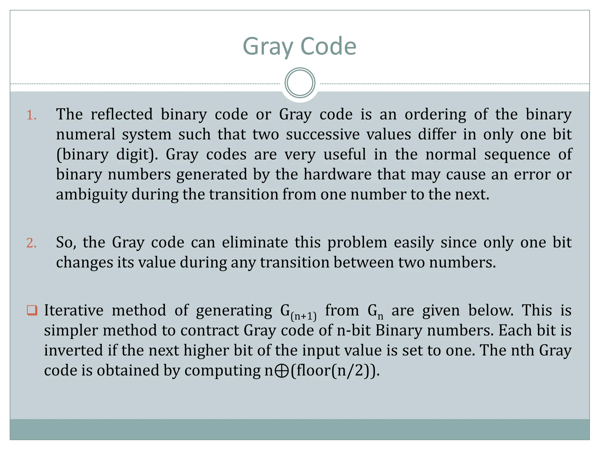 Grey Code Conversion {BS AI The University of Faisalabad Slides}.pptx