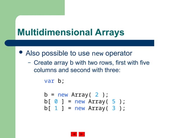 ajava arrays topic brief explanation data | PPT ajava arrays topic brief explanation data | PPT