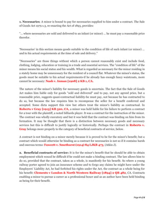 Lecture 9 capacity - notes and cases | DOCX