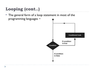 Lecture 9- Control Structures 1 | PPT