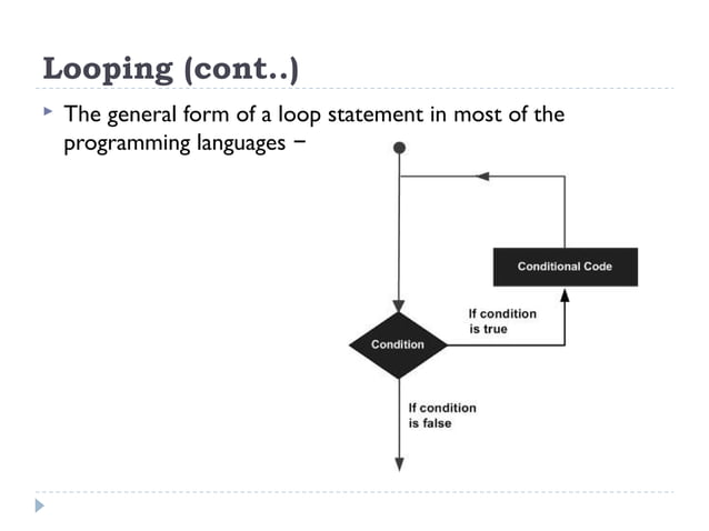 Lecture 9- Control Structures 1 | PPT