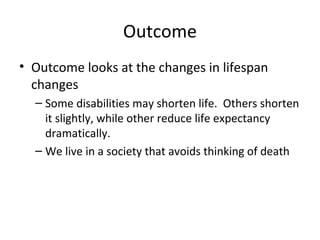 Lecture 9 disability | PPT