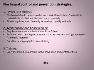 Lecture 9 -_fire_hazard | PDF