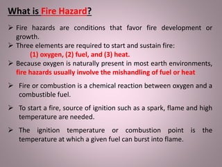 Lecture 9 -_fire_hazard | PDF