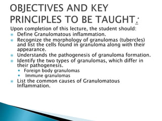 lecture 9-GRANULOMATOUS INFLAMMATION .ppt