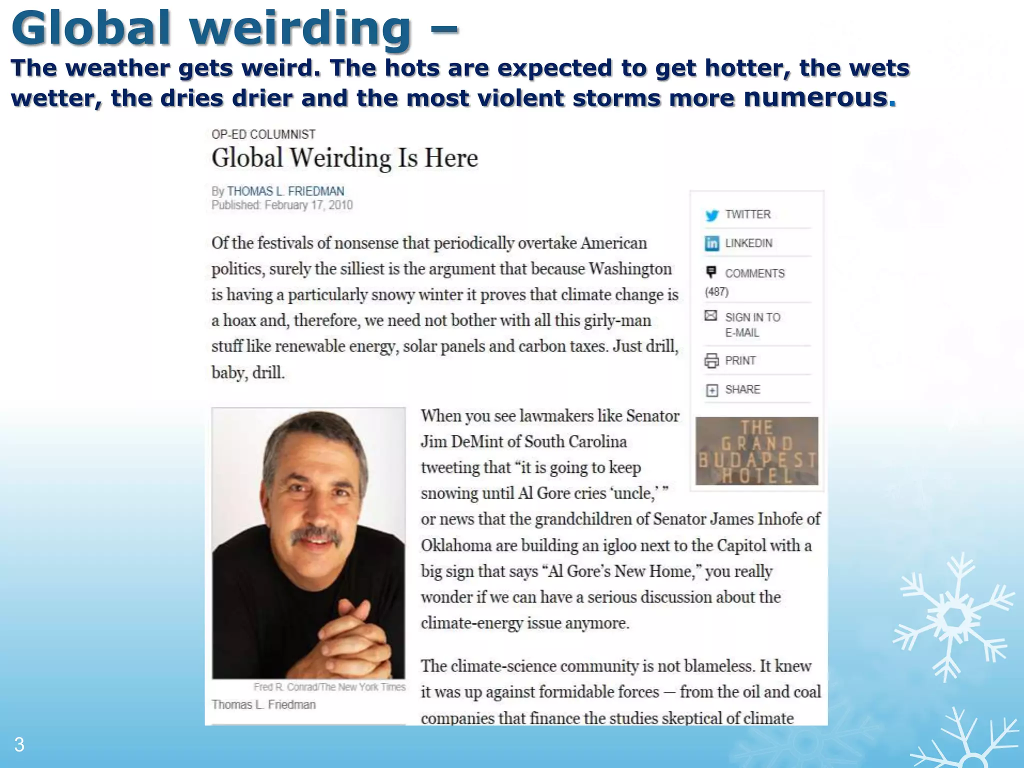 Lecture 9 impacts of climate change | PPTX