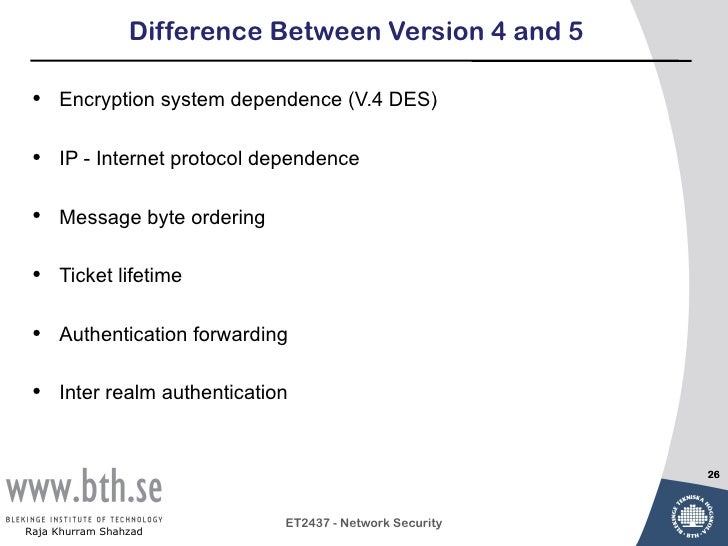 Lecture 9 Key Distribution And User Authentication