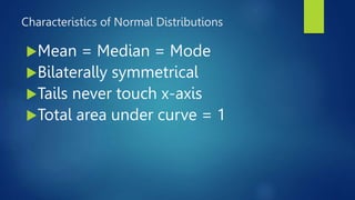 Lecture 9-Normal distribution......... ...pptx