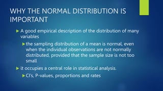 Lecture 9-Normal distribution......... ...pptx