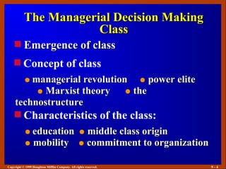Lecture 9 - Political Aspects of Decision making.ppt