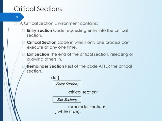Lecture 9 Process Synchronizationpptx 2570