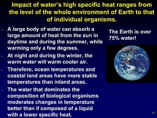 Lecture 9. properties of water | PDF | Chemistry | Science