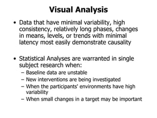 Lecture 9 single subject designs ii (in lab) | PPT