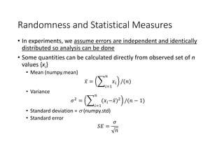 Statistics for Data Analysis - ODE - BVP .pptx