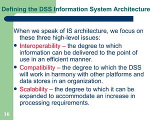 Lecture9 Systems The Systems Perspective Of A Dss | PPT
