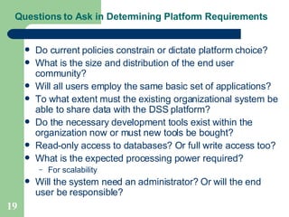 Lecture9 Systems The Systems Perspective Of A Dss | PPT