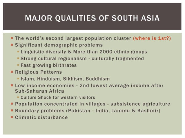 Lecture 9 tourism in south asia | PPT