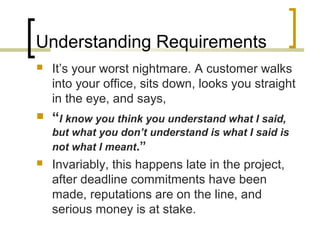 Lecture 9 understanding requirements | PPT