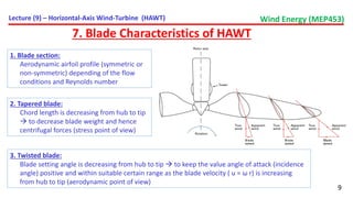 Lecture (9) - Wind Energy MEP453 - HAWT + Low Speed Wind Pump.pdf